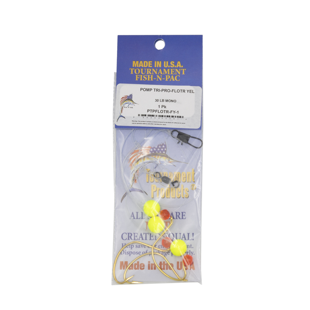 FISH N STIK POMPANO RIG YELLOW – Custom Rod and Reel